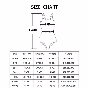 BALEAF Women's One Piece Bathing Suit Conservative Athletic Racerback One Piece Training Swimsuit Swimwear Black 36