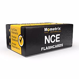 NCE Study Cards: NCE Exam Prep 2024-2025 with Practice Test Questions for the National Counselor Examination [Full Color Cards]