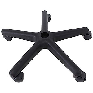 BenchPro Deluxe Polyurethane Chair With 18” Adjustable Footring and Heavy Nylon Base , 21"-31" Height Adjustment, 450 lbs Capacity