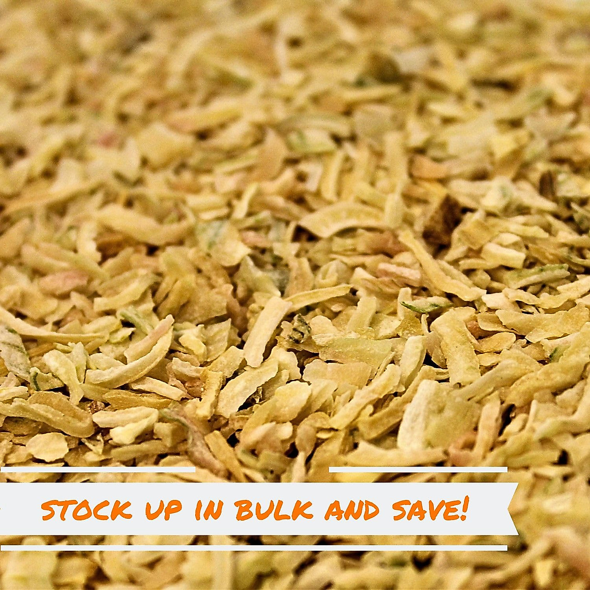 Gourmet Dried Chopped Onion by It’s Delish, 2 LBS Bulk - Premium, No Preservatives, All Natural Dehydrated Onions Flakes, Certified Kosher