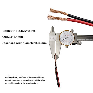 AAOTOKK Cigarette Lighter SAE Cable,16AWG 12V Cigarette Lighter Male Plug to SAE 2 Pin Quick Release Disconnect Connector Plug Adapter Extension Charging Cable with Fuse and Switch(2.4m/7.8ft-M)