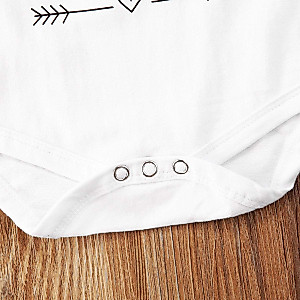 Newborn Baby GOT My Mind ON My Mommy Paws Funny Bodysuits Rompers Outfits Grey White 0-18M (Z-k Promoted from Dog?Grandparents Short Sleeve, 0-3M)