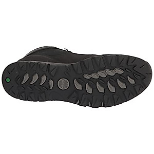 Timberland womens Mt. Maddsen Mid Leather Waterproof Hiker Hiking Boot, Black Nubuck, 8 US