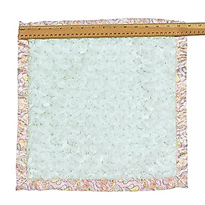 Bearington Baby Small Swirly Security Blankie, 16" x 16"