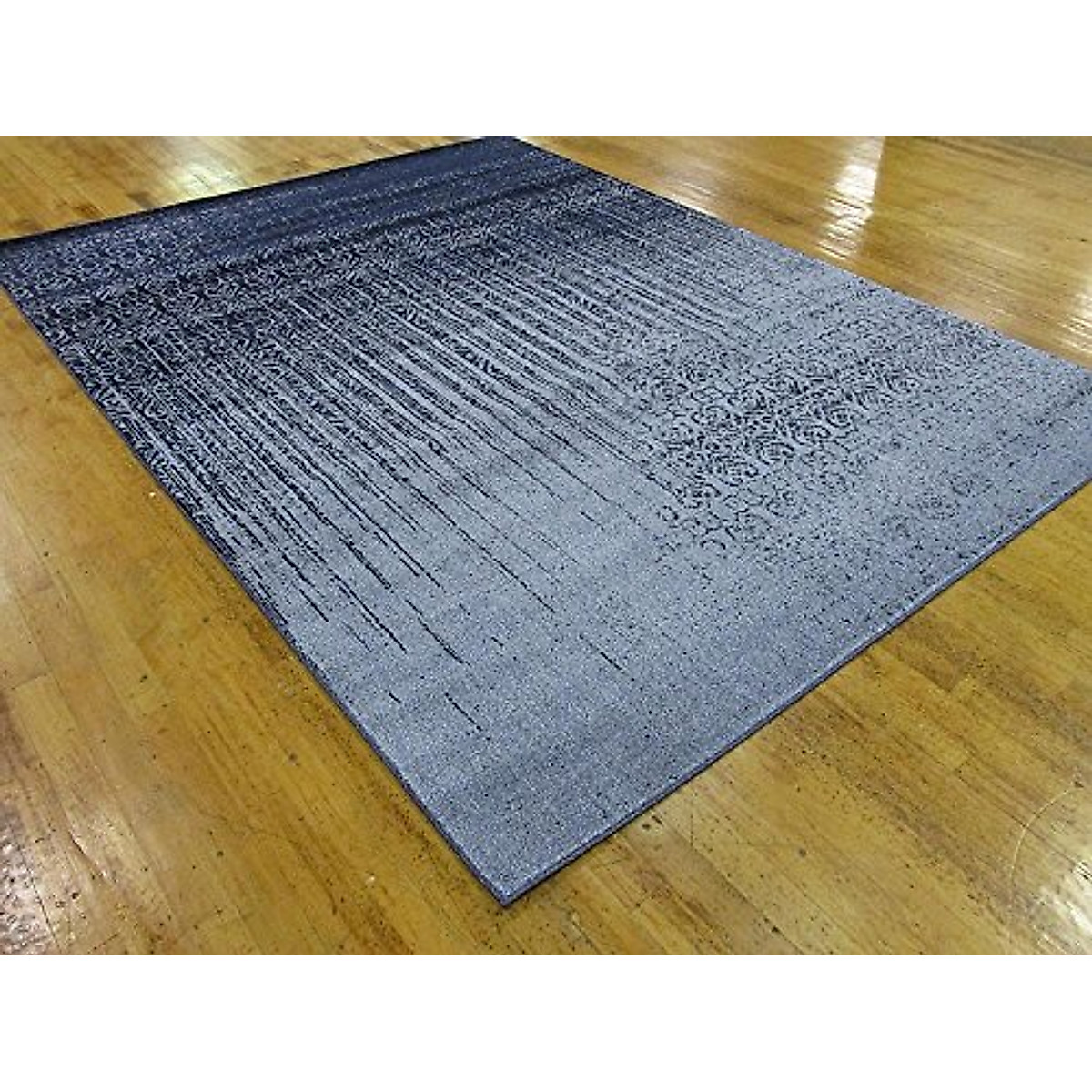 Unique Loom Del Mar Collection Area Rug-Transitional Inspired with Modern Contemporary Design, Rectangular 9' 0" x 12' 2", Blue/Navy Blue