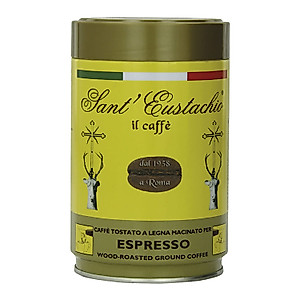 Sant Eustachio Espresso Ground Coffee in Can 8.8oz/250g