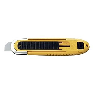 OLFA Self Retracting Safety Utility Knife (SK-8) - Multi-Purpose Fully-Auto Box Cutter w/ Self Retractable Blade & Non Slip Ergonomic Handle, Replacement Blades: OLFA SKB-8 Safety Blades