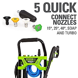 Greenworks PRO 2300 PSI TruBrushless (2.3 GPM) Electric Pressure Washer (PWMA Certified)