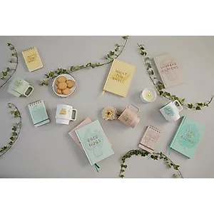 Designworks Ink Vintage Sass A5 Hardcover Notebook Journal, Design: “For Fox Sake, Colour: Pink, 14.6cm x 21.6cm, JB86-1099EU. 240 Lined Pages. Soy Based Ink.