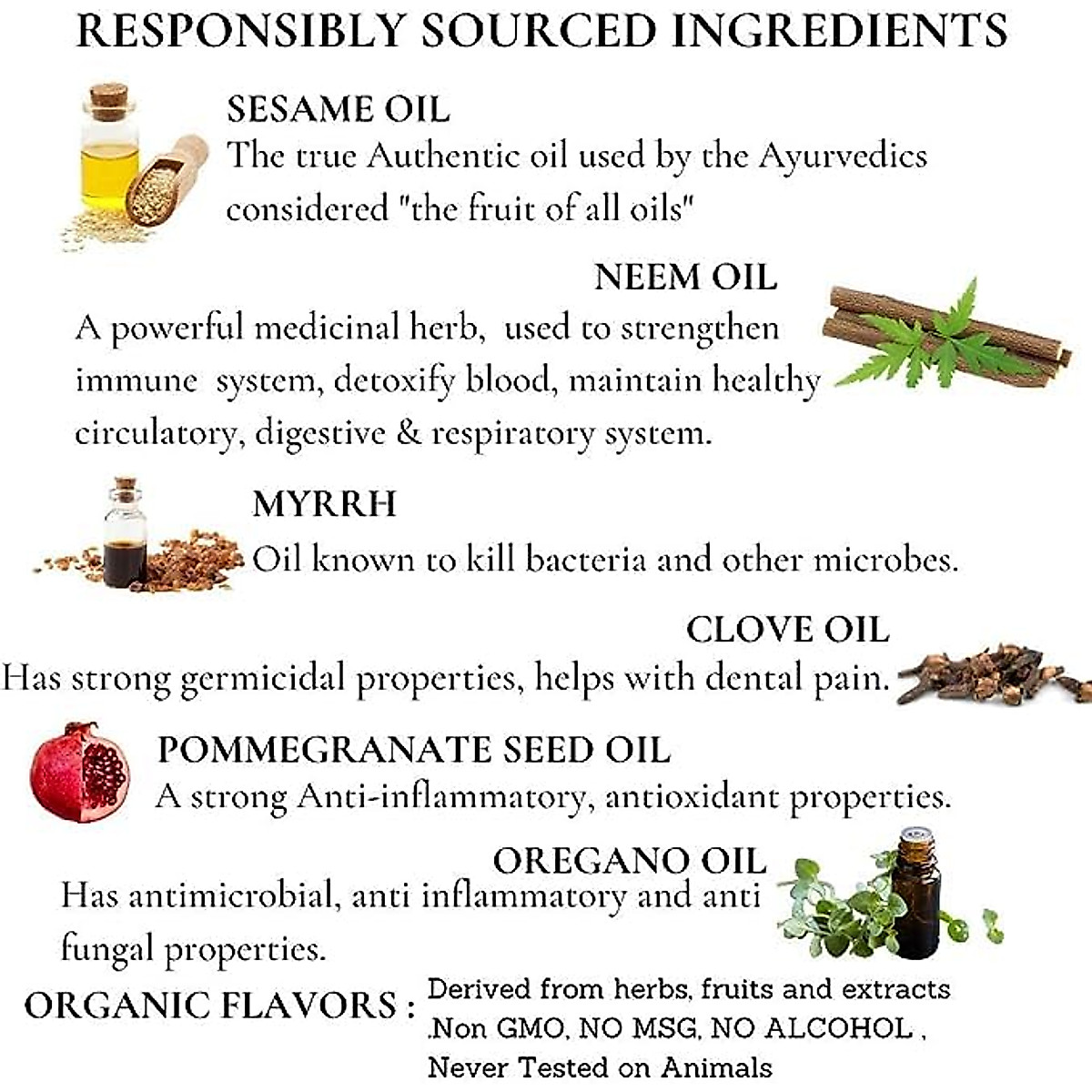 Dale Audrey Ayurvedic Organic Oil Pulling for Teeth and Gums | Refreshing Mint Flavored Oral Rinse Mouthwash | Essential Oils for Bad Breath | Whitening Teeth & Fresh Breath | (3 Pack,8oz)