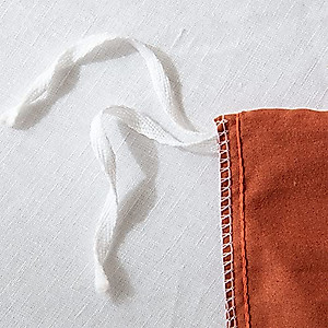 Burnt Orange Duvet Cover King, 100% Washed Microfiber Pink Bedding Set 3 Pieces Duvet Cover, 1 Duvet Cover with 2 Pillowcases, with Zipper Closure, Ultra Soft Feel Natural Wrinkled (Burnt, King)