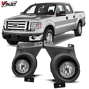 Winjet WJ30-0609-09 OEM Series for [2009-2010 Ford F-150] Driving Fog Lights