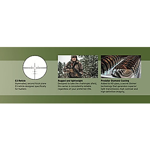 Steiner 8772 Predator 4 4-16x50mm E3 Reticle