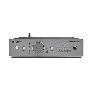 Cambridge Audio DacMagic 200M - MQA HiFi DAC and Headphone Amplifier with Bluetooth - PC/MAC Support with USB Connection - Handle Digital Files up to 24/768 or DSD512 - Lunar Grey