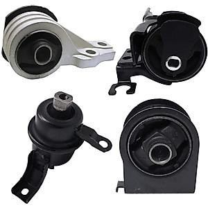 ENA Set of 4 Front Rear Left Engine Motor and Tran Mount 2005 2006 2007 2008 2009 2010 2011 2012 Compatible with Ford Mazda Mercury Escape Tribute Mariner Replacement for A5412 A5441 A5446 A5481