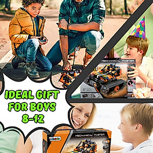 Remote Control Building Toy for Boys Age 8 to 12 Years Old 3 in 1 Set Build Your Own Rc Cars and Robot Perfect Stem and Engineering Project for Kids Best Birthday Gift for 8 to 14 + Year Old Boy