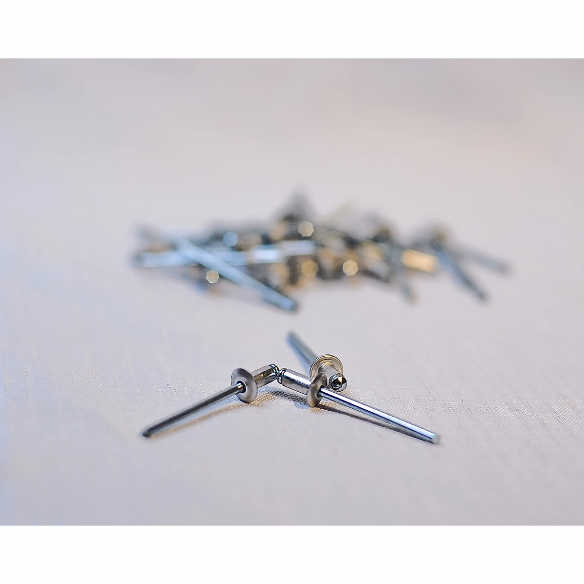 100 Qty Aluminum Blind Rivets (#6-4) 3/16" Diameter x 1/4" Grip (BCP187)