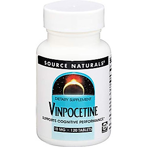 SOURCE NATURALS 10Mg 120 Tb Vinpocetine, 120 CT