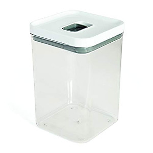 Copco Food and Organization Storage Container with Airtight Lid, 4.43-Quart, Clear