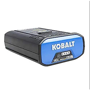 Kobalt 40-Volt Max 2.5-Amps Rechargeable Lithium Ion (Li-Ion) Cordless Power Equipment Battery