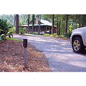 Mighty Mule Wireless Driveway Alarm (FM231) & Interior Wireless Driveway Alarm Additional Base Station (FM231-R), Black