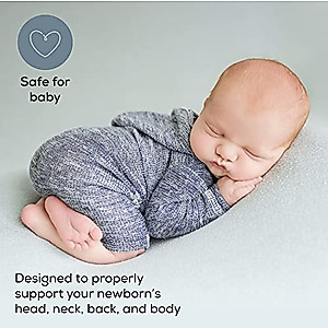 First Landings Newborn Posing Pillows - Photography Props for Baby Boy or Girl Photoshoots - Donut Pillow and 3 Posing Pillows