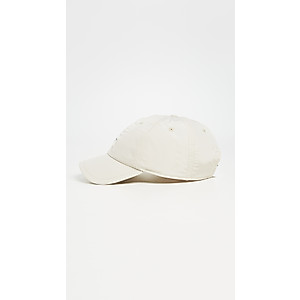 rag & bone Women's Addison Baseball Cap, Paloma, Tan, Off White, One Size