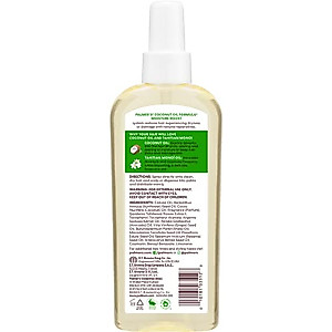 Palmer's Coconut Oil Moisture Boost, Restorative Hair and Scalp Oil Spray, Lasting Hydration and Shine for Dry or Damaged Hair, Promotes Scalp Health, 5.1 Oz