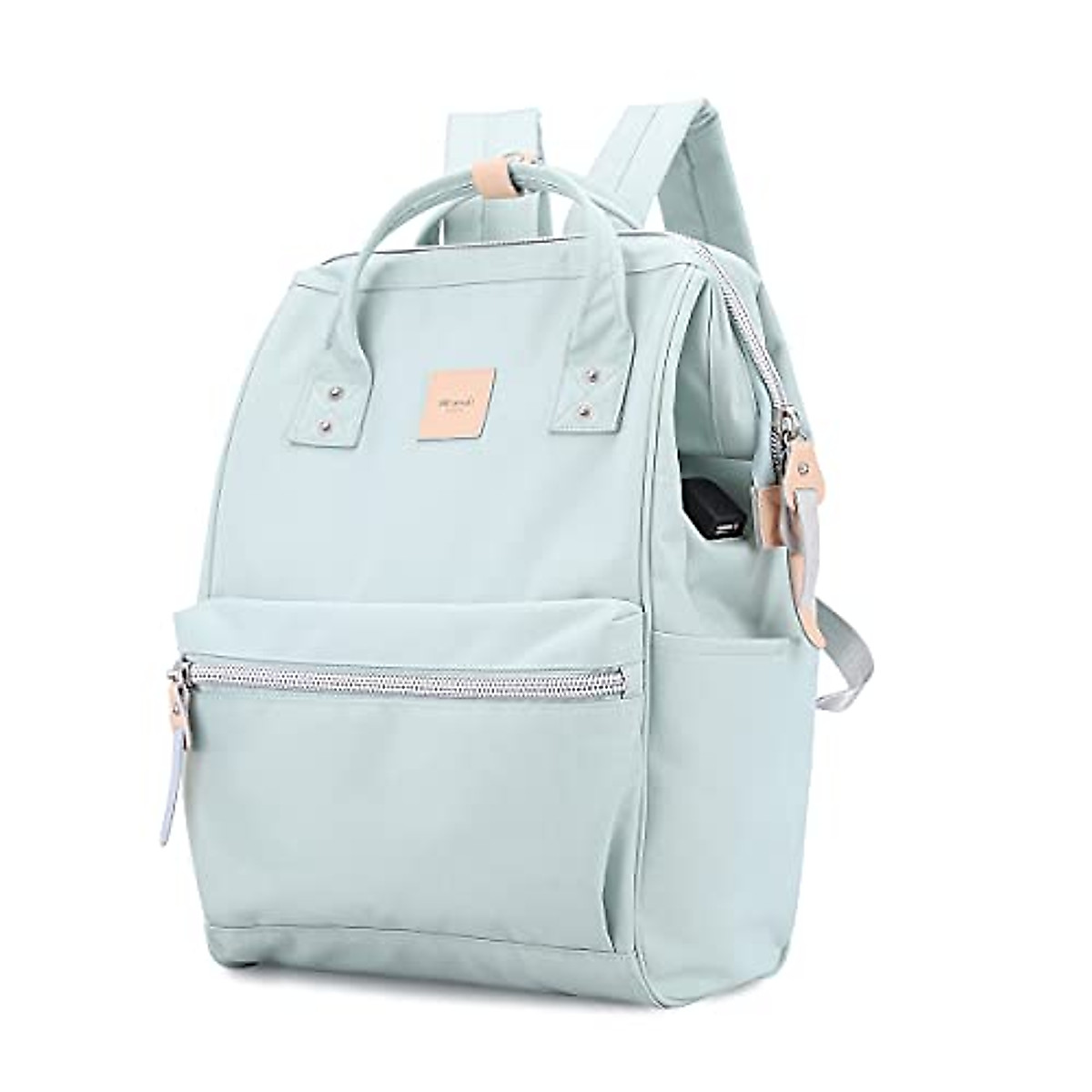 himawari Laptop Backpack for Women&Men Travel Backpack With USB Charging Port Large Business Bag Water Resistant College Bag Computer Bag Doctor Bag (1881-AQ, Regular)