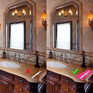 HeatHeat Resistant Silicone Mat Pouch for Flat Iron, Curler Wand, Hot Waver, Salon Tools Appliances, Portable Styling Heat mat, Curling Iron pad Cover, Hair Straightener Travel Bag Case (1Pink)