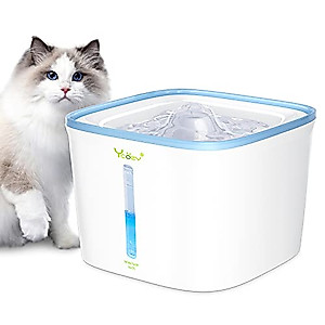 Yczoy Pet Water Fountain Extra Large 3.5L/118oz Automatic Cat/Dog Water Dispenser Recirculating Drinking Kitten/Doggies/Puppy Water Fountain Electric Water Bowl Super Silent | Navi-CVS