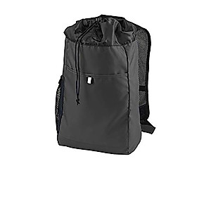 Port Authority Hybrid Backpack, Dark Charcoal/Black, One Size