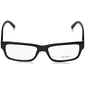 PRADA EYEGLASSES OPTICAL RX VPR 16M 1AB-101 BLACK VPR16M 53/16/140