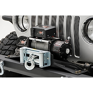 Smittybilt Winch Plate (Black) - 2802