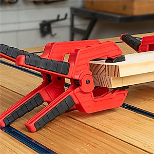 POWERTEC 71625V Heavy Duty Spring Clamp Set from 2" - 4" | 10 Clamps w/ 4 Assorted Sizes