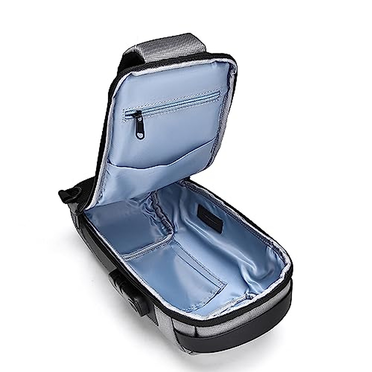 Hounyoln Chest Bag for MSI Claw & Odin 2, Carry Case Shockproof Shell Protective Crossbody for Travel and Home Storage Odin 2 (Blue)