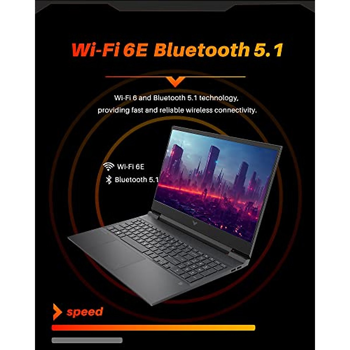 HP 2023 Newest Victus Gaming Laptop, 16.1" 144Hz Display, NVIDIA GeForce RTX 3060, 12th Gen Intel Core i5-12500H(12 Cores), 32GB DDR5 DDR5 | 1TB SSD, Backlit Keyboard, Windows 11, Bundle with JAWFOAL