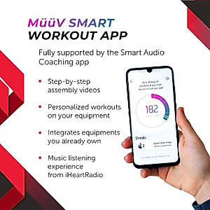 Stamina X Boulder Doorway Trainer - Pull Up Bar for Doorway - Grip Strength for Doorway with Smart Workout App - Fitness Trainer Boulder Fit Door Gym - Up to 250 lbs Weight Capacity