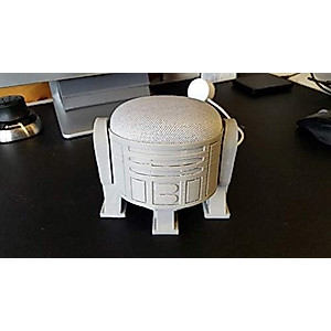 R2D2 Astromech Droid Stand for Google Home Mini Smart Speaker WHITE
