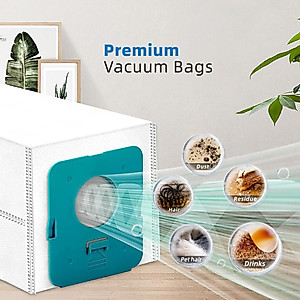 Reinlichkeit Vca-ADB95, ADB953 Dust Bag,Replacement for Samsung Bespoke Jet Cordless Stick Vacuum Cleaner，10 Packs, Automatic Dust Collection Bag