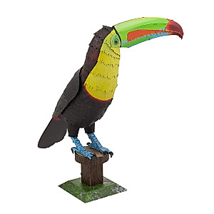 Metal Earth Keel Billed Toucan 3D Metal Model Kit Fascinations