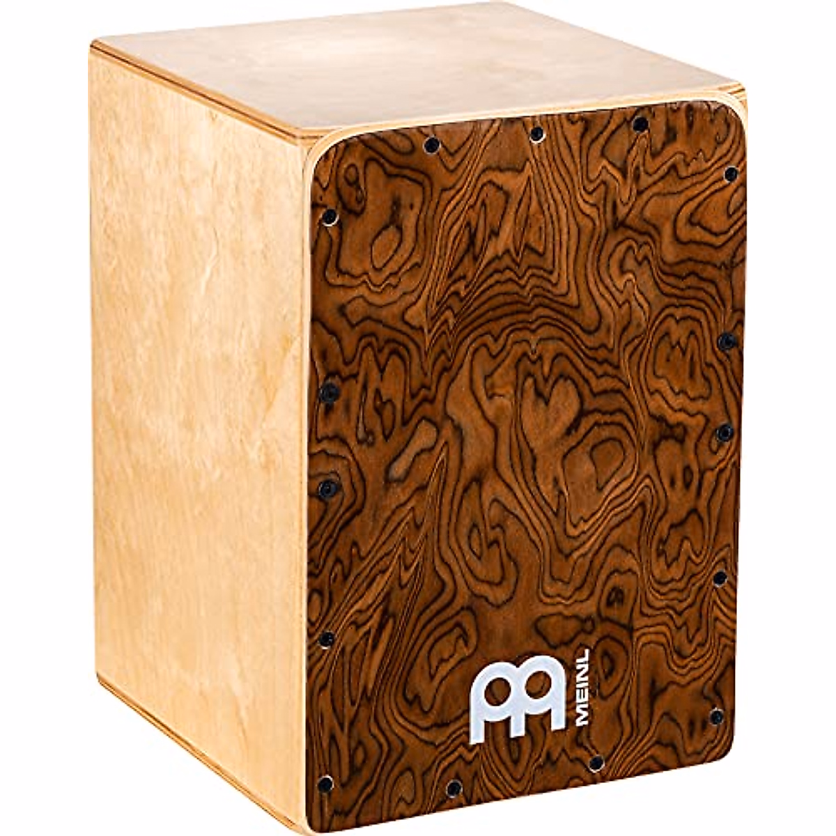 Meinl Percussion Jam Cajon Box Drum with Snare and Bass Tone for Acoustic Music — Made in Europe — Baltic Birch Wood, Play with Your Hands, 2-Year Warranty (JC50BW)