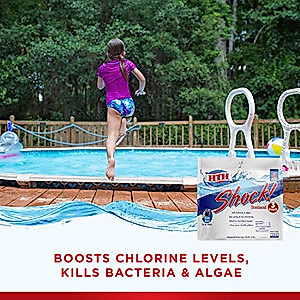 HTH 52015 Shock Treatment Swimming Pool Chlorine Cleaner, 13.3 oz (Pack of 6), Regular