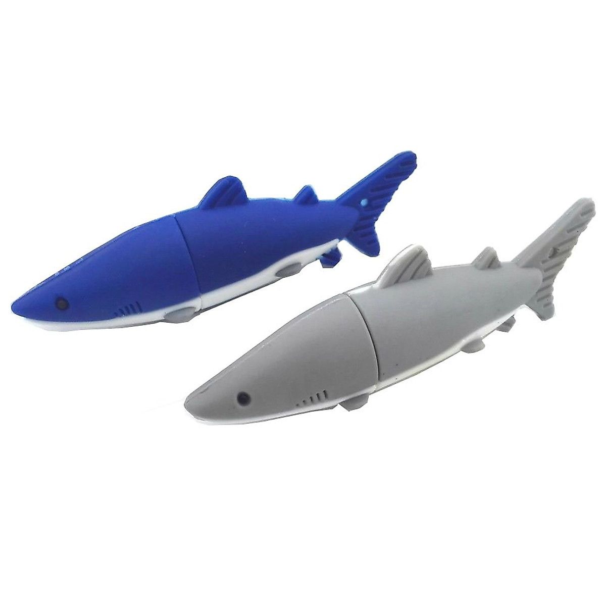 Aneew 16GB 2.0 Pendrive Gray Shark Fish Animals USB Flash Pen Drive Memory Thumb Stick Storage Data Photograph Gift