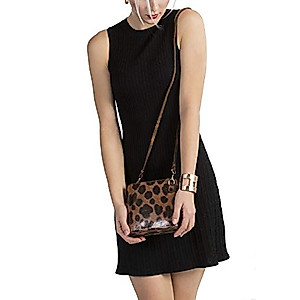 LiaTalia Genuine Vera Pelle Women Cross body Italian Leather Small Mini Shoulder Bag Handbag - ABBY [White]