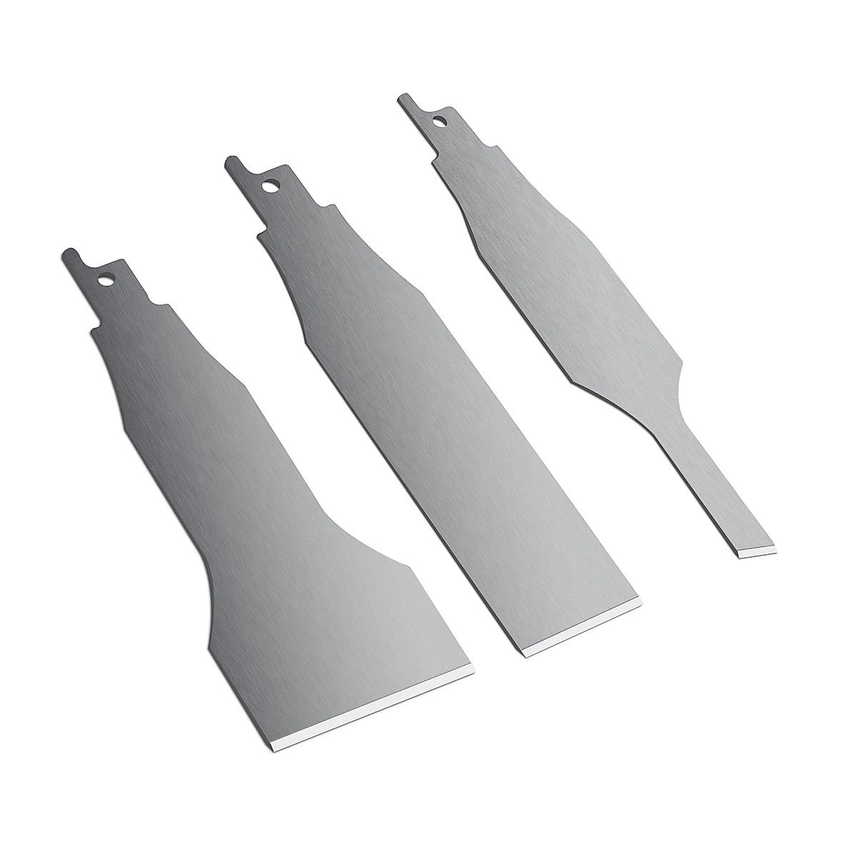 ASNOMY 4PCS Reciprocating Saw Scraper Blade, Multifunctional Stainless Steel Electric Scraper Tile Cleaning Tools for Concrete Floor, Wall Cleaning, Metal derusting