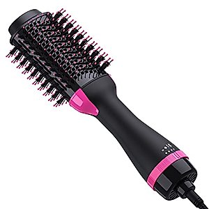Hair Dryer Brush Blow Dryer Brush in One, Hair Dryer and Styler Volumizer Professional 4 in 1 Hot Air Brush, Negative Ion Anti-Frizz Blowout Hair Dryer Brush for Mothers Day Gifts for Mom