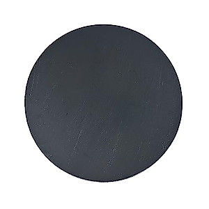 Christopher Knight Home Lassen Outdoor 16" Iron Side Table, Matte Black