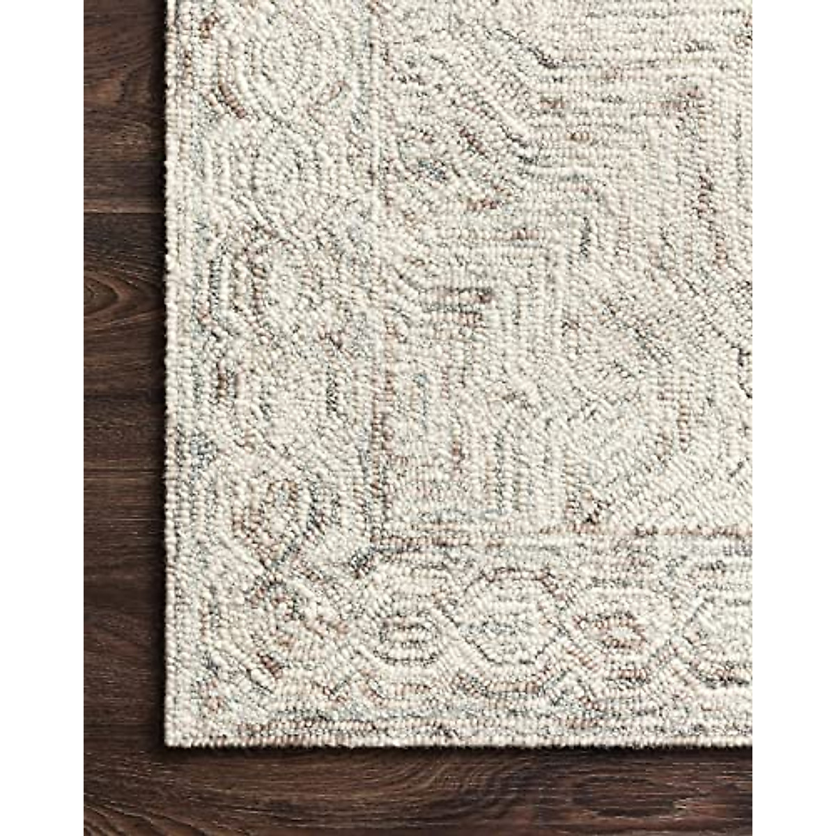 Loloi II Ziva Collection ZV-01 Neutral 2'-6" x 7'-6" Runner Rug