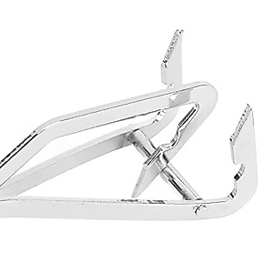 Qiilu Seafood Grabbing Tools Crabs Grabber Stainless Steel 2 Pcs Seafood Grabber Stainless Steel Grabbing Tools for Catching Crabs Pike Predatory Fish (Single Hook)